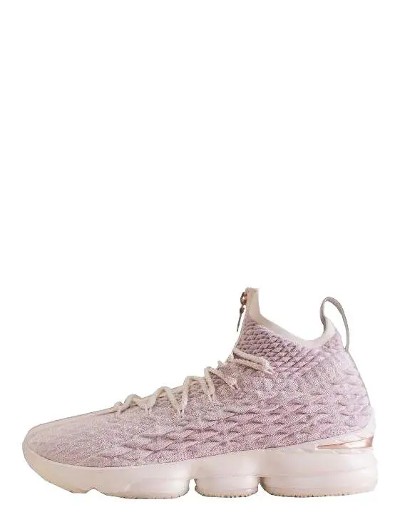 Nike Kith X Lebron Performance 15 High Top Sneakers - Rose Gold/gold