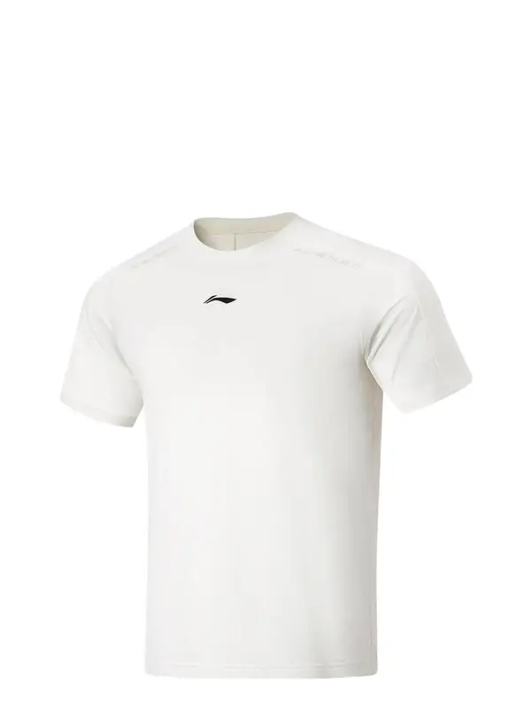 LI-NING Athletic Training Tee - White/black