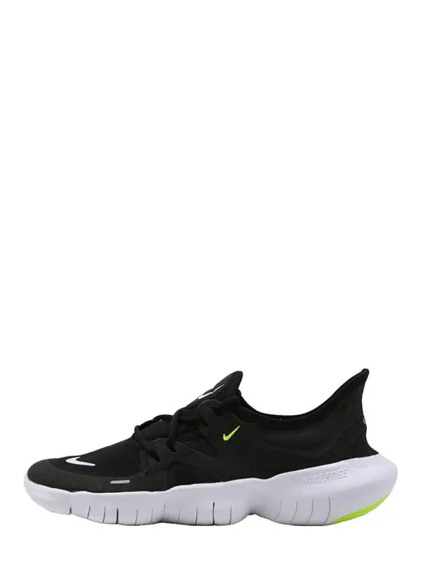 Nike Free Rn 5.0 Athletic Sneakers - Black/white