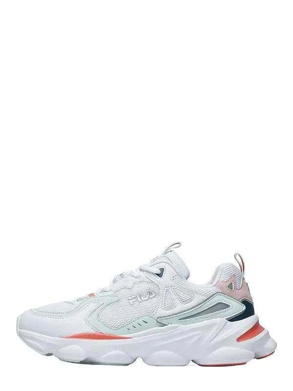 FILA Skipper Captain Retro Sneakers - Whitegreenorange