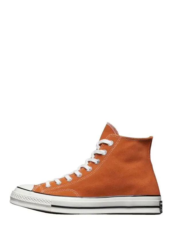 CONVERSE Chuck 70 Hi High Top Sneakers - Orange/white