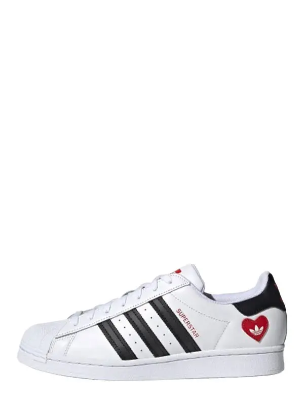 Adidas Superstar Sneakers - White/red/black