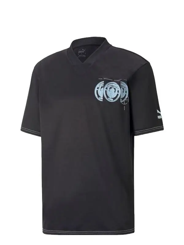 PUMA Manchester City Printed Shirt - Black