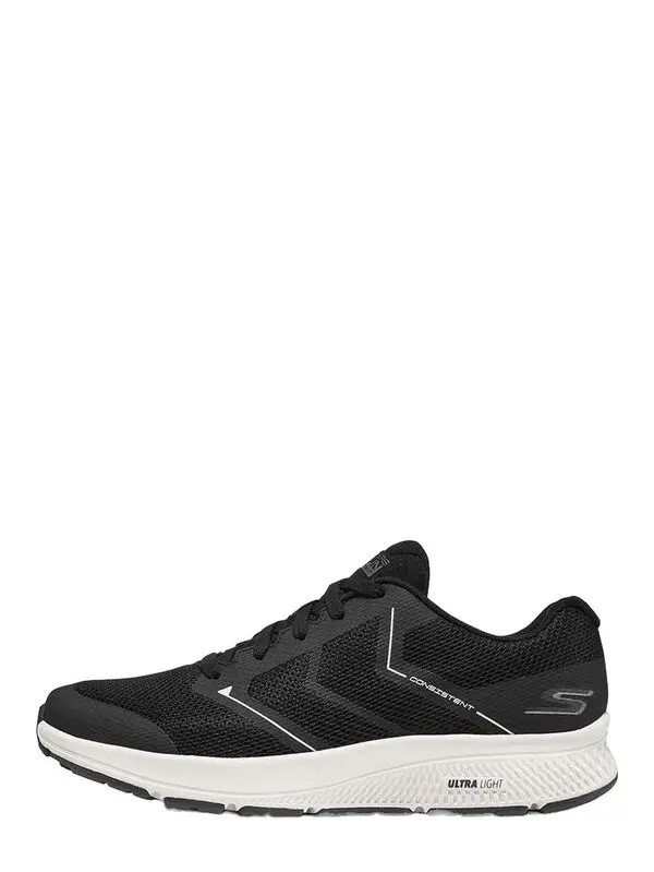 Sketchers Go Run Consistent Low Top Sneakers - Black