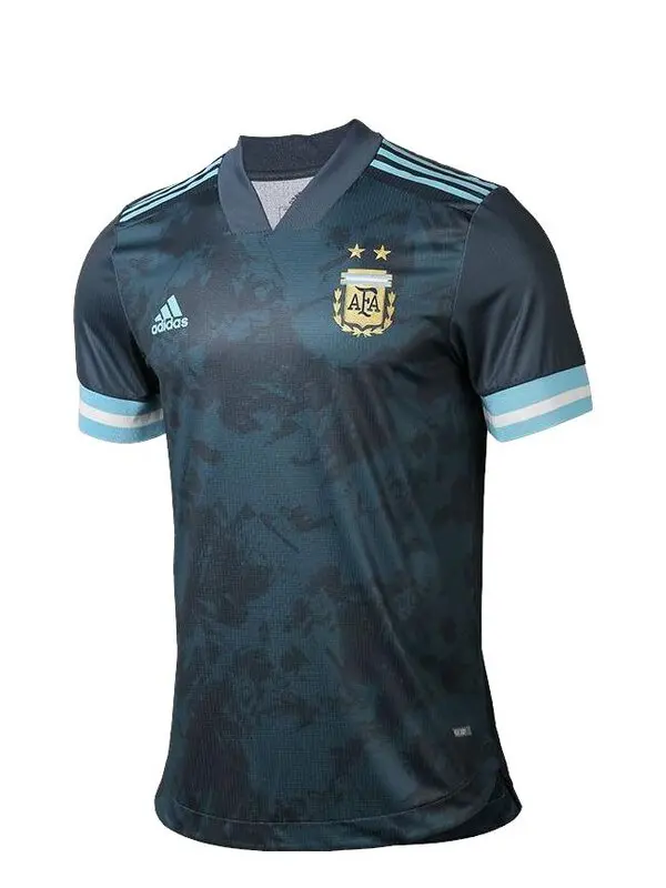 Adidas Argentina Away Short Sleeve Jersey - Midnight Blue