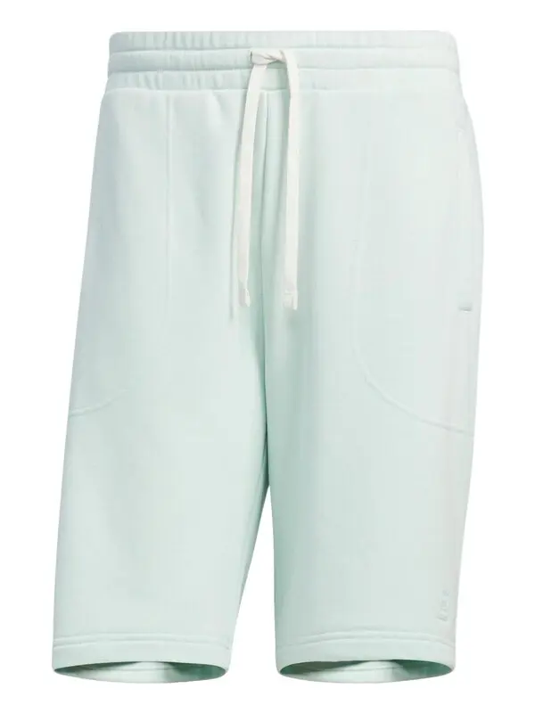 Adidas Neo Solid Color Lacing Casual Straight Shorts - Default Color