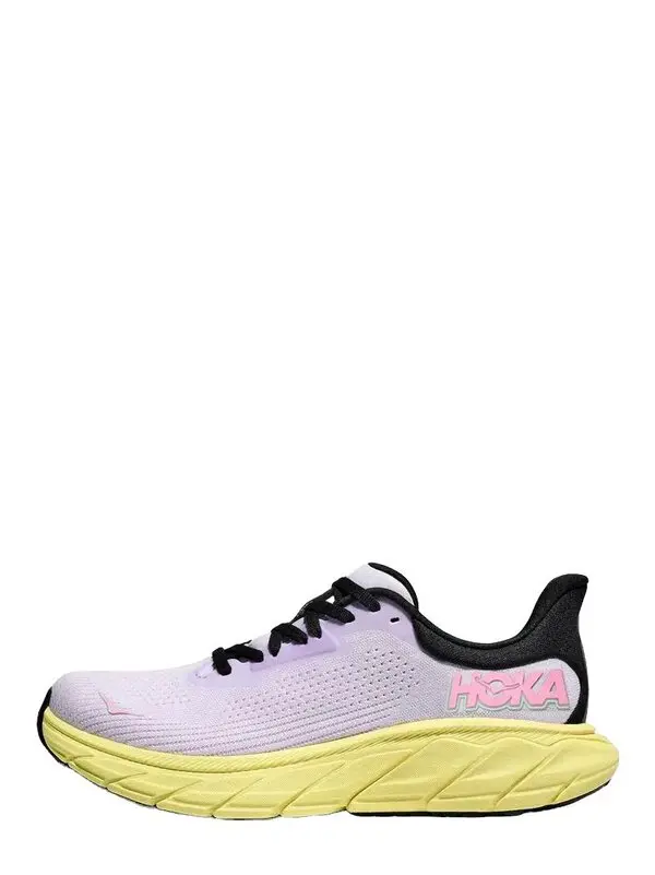 Hoka One One Arahi 7 Wide Athletic Sneakers - Starlight Glow/yuzu