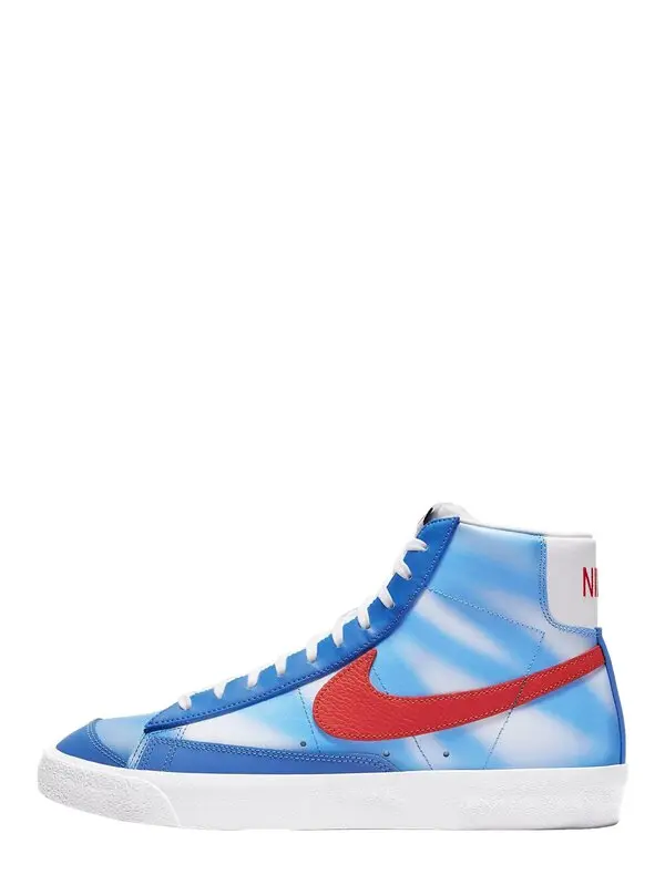 Nike Blazer Mid '77 Vintage 'new Jersey Nets Hardwood Classics' Sneakers - Blue