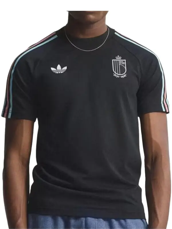 Adidas Belgium 2026 T-shirt Asia Sizing - Black