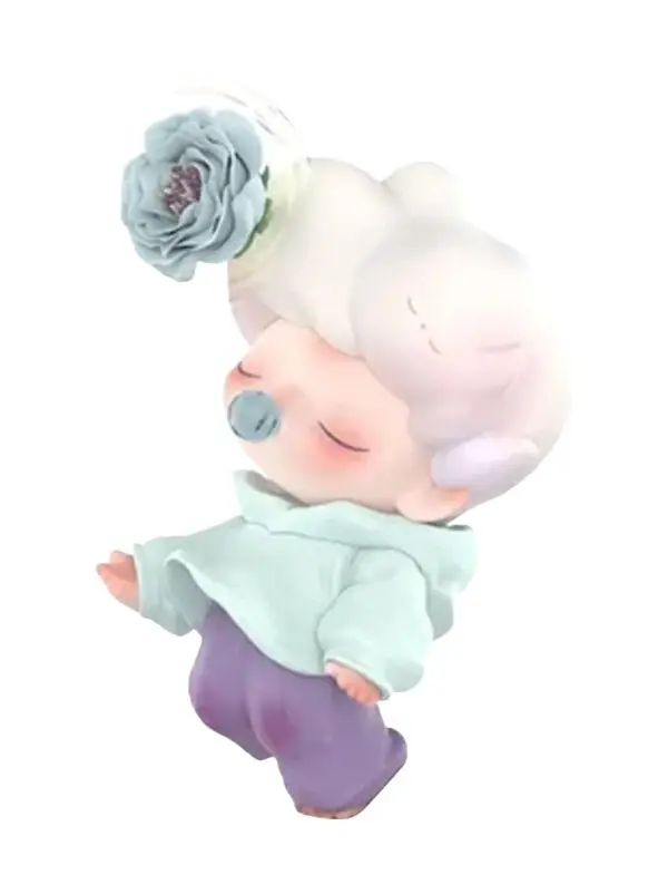 POP MART Dimoo Moments In Boom Series Figure 'a Breath Of Blossoms - Multi-color