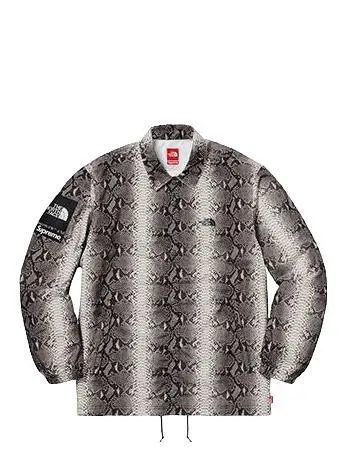 Supreme X The North Face Snakeskin Print Jacket - Black