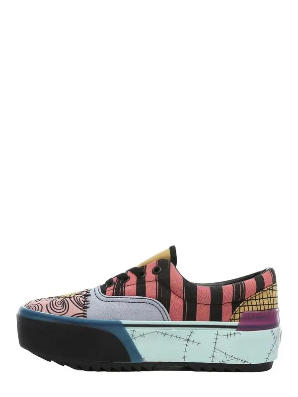 VANS The Nightmare Before Christmas X Era Stacked Sneakers - Black/red/yellow