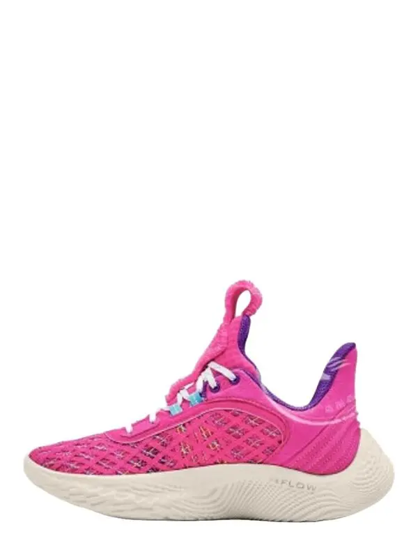Under Armour Sesame Street X Curry 9 "abby Cadabby - Electro Pink/fresco Blue