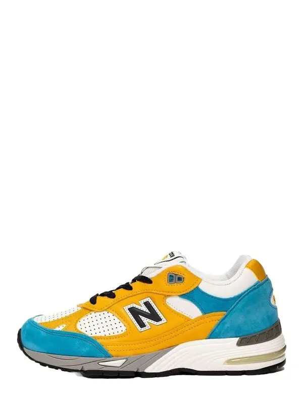 NEW BALANCE X Sneakersnstuff 991 Made In England - Blue/yellow