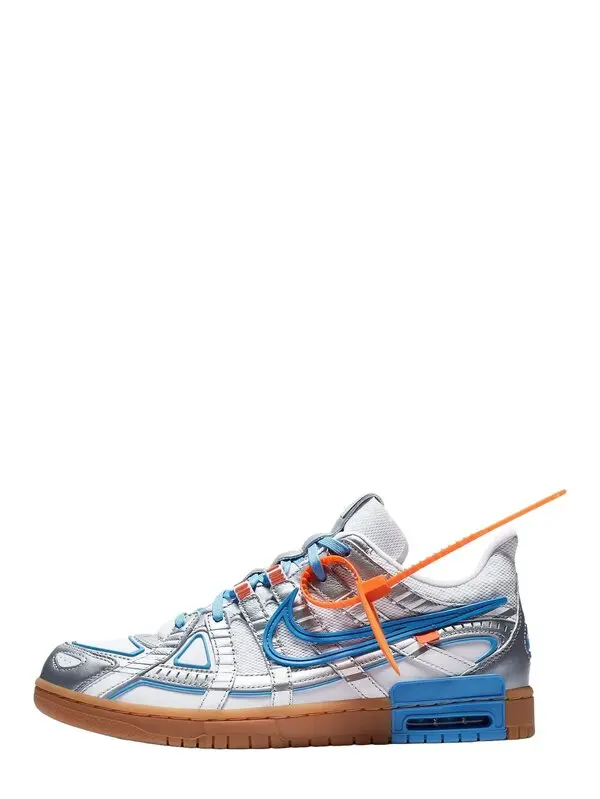 Nike X Off-white Air Rubber Dunk "university Blue - Silverblue