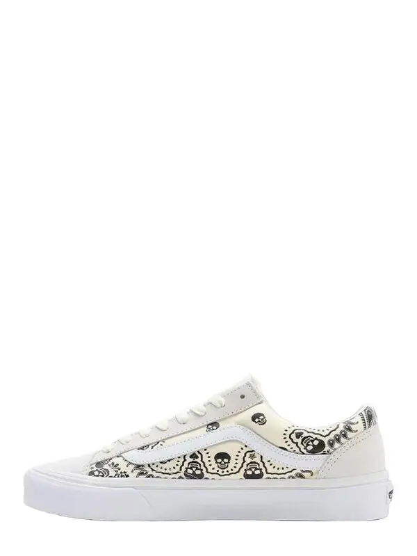 VANS Style 36 Bandana Low Top Sneakers - White