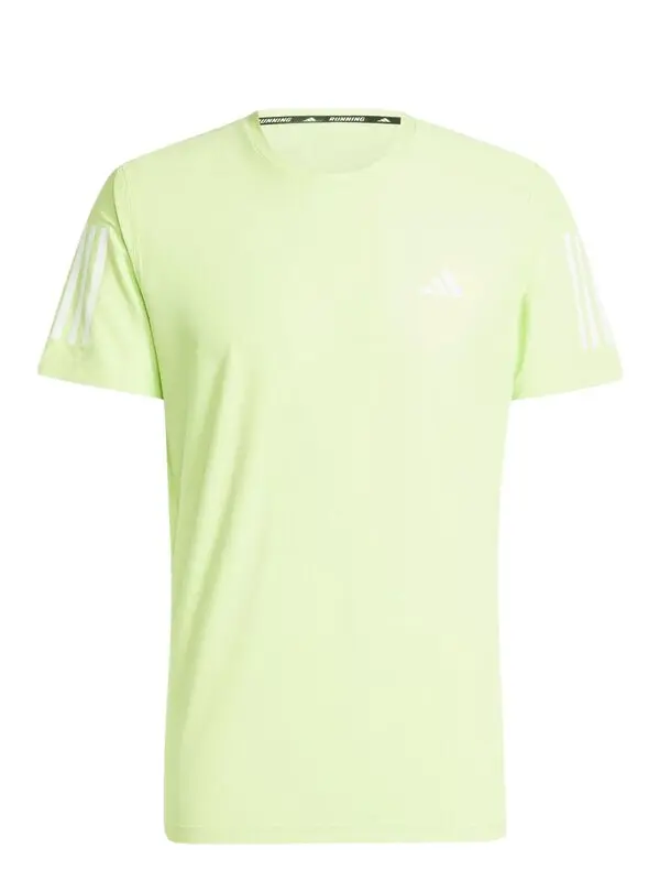 Adidas Own The Run T-shirt Asia Sizing - Pulse Lime