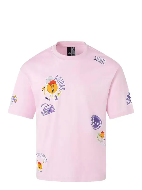 Adidas Hangzhou Wuyibing Collab T-shirt - Pink
