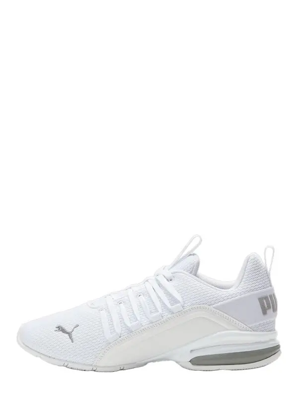 PUMA Axelion Refresh Lace-up Sneakers - White/silver