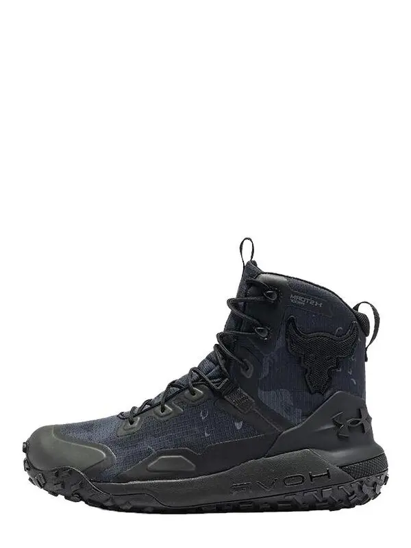 Under Armour Project Rock X Hovr Dawn Boot - Black/blue