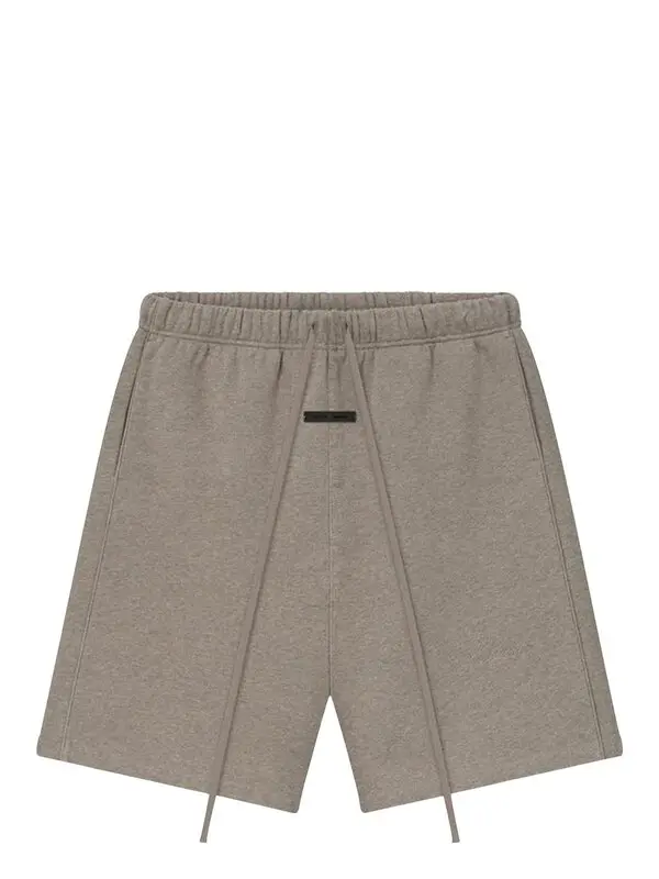 Fear Of God Relaxed Fit Fleece Sweatshorts With Piping - Homestead Heather
