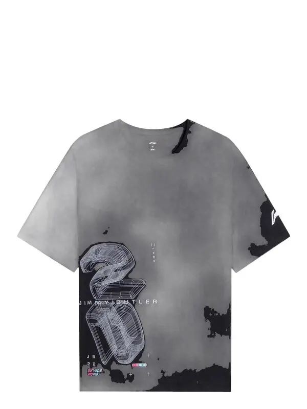 LI-NING Jimmy Butler Fast Dry Basketball T-shirt - Black