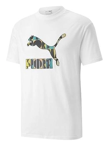 PUMA Big Logo Tee - White