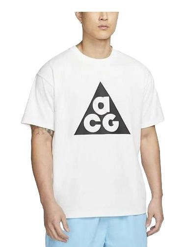 Nike X Big Logo T-shirt 'white - White/black