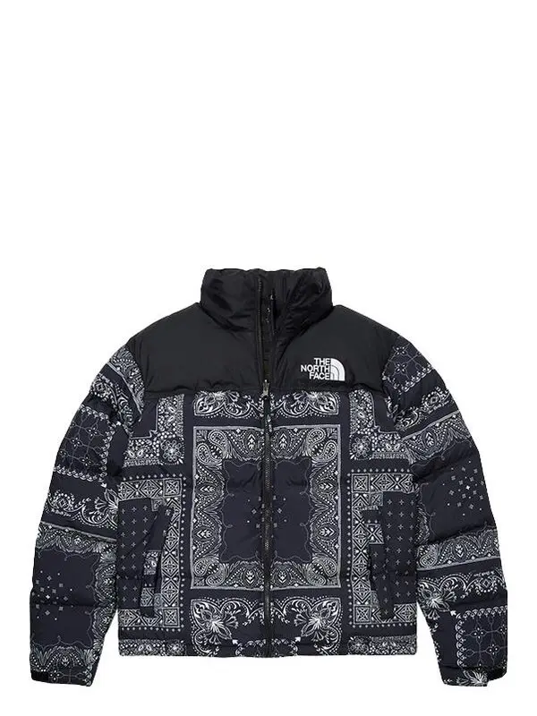 The North Face 1996 Nuptse Bandana Print Down Jacket - None
