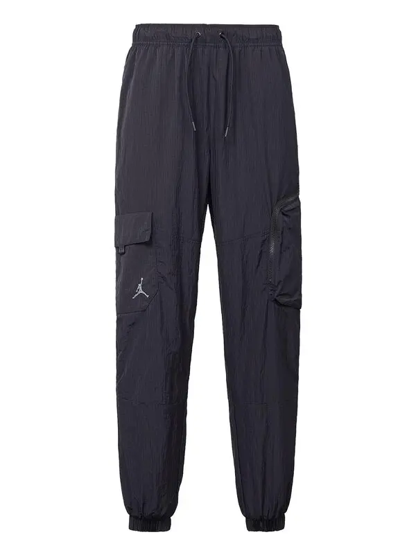 JORDAN Ss22 23 Engineered Woven Casual Long Pants/trousers Black - Default Color
