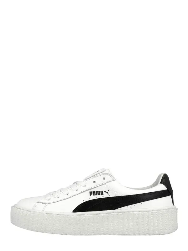 PUMA Fenty X Creeper "white Leather" Sneakers - Black/white