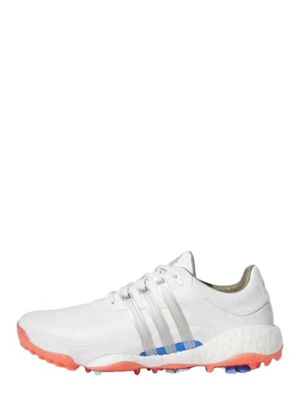 Adidas Tour360 22 Golf Shoes - White/orange