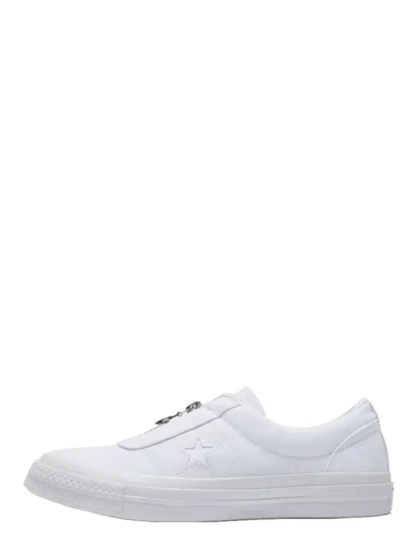 CONVERSE One Star Slip Zip Up Sneakers - White