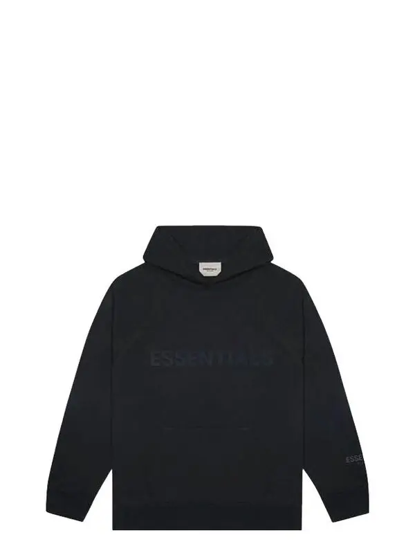 Fear Of God Fw20 3d Silicon Applique Hoodie - Black