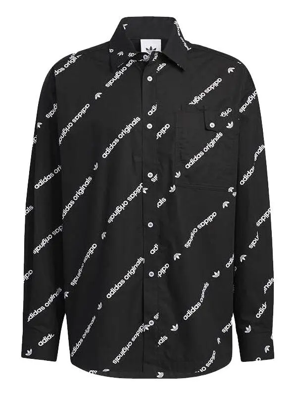 Adidas Originals Ptn Shirts Long Sleeve - Black