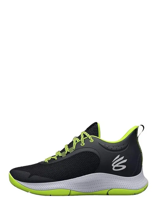 Under Armour Curry 3z6 Basketball Shoes - Black/green/grey