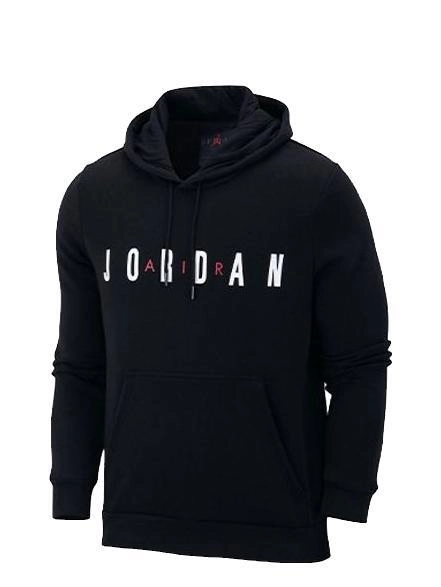 JORDAN Air Flight Fleece Hoodie - Black