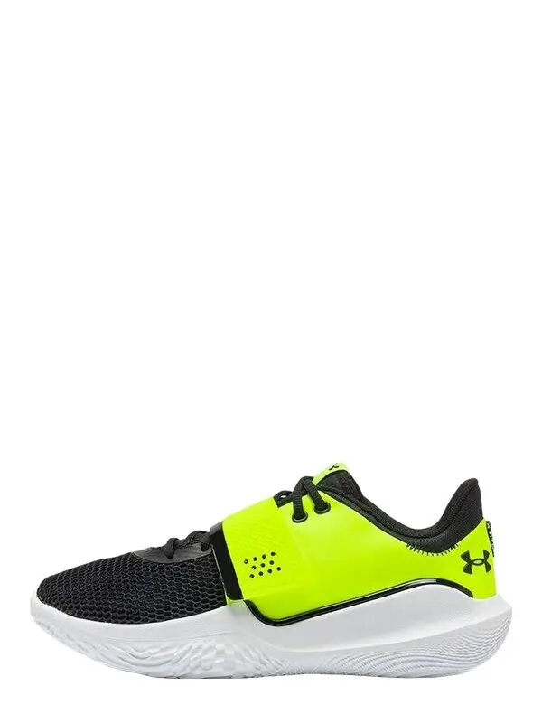 Under Armour Flow Futr X Athletic Sneakers - Black/green