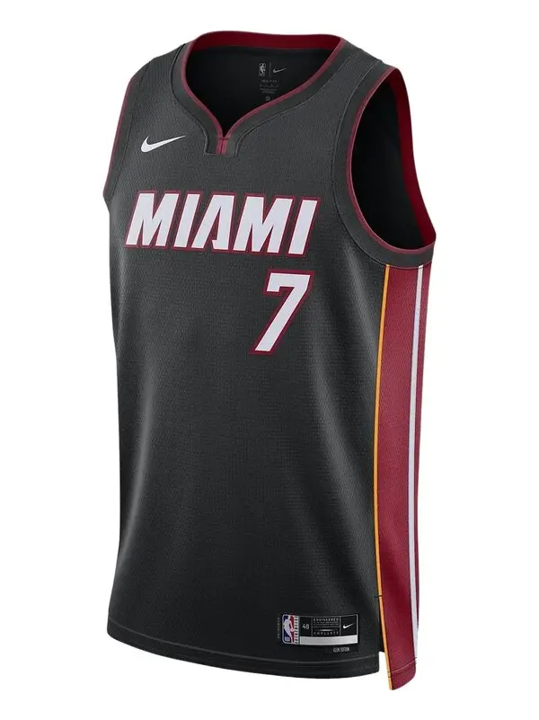 Nike Dri-fit Nba Miami Heat Kyle Lowry Icon Edition 2022/23 Swingman Jersey - None