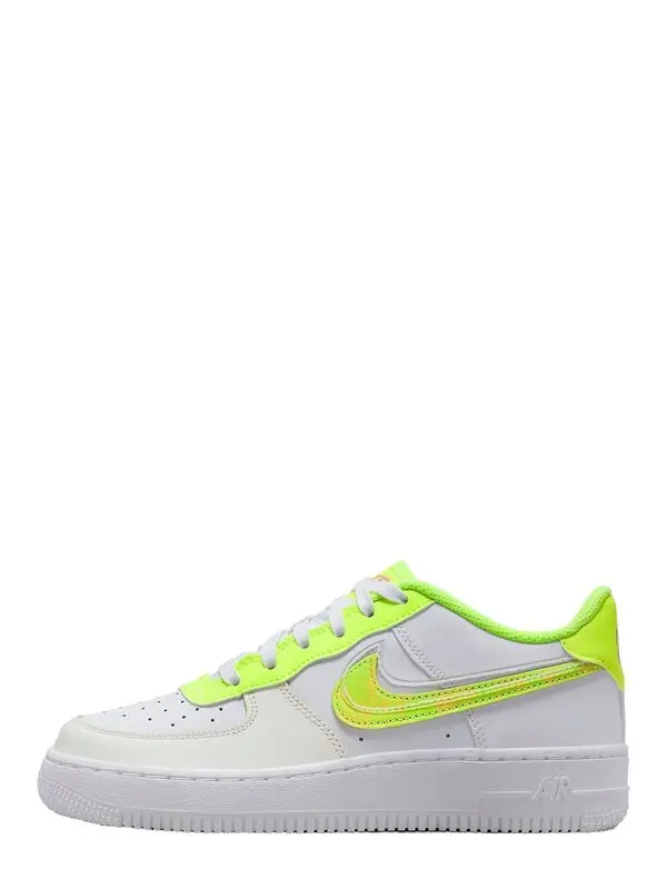 Nike Force 1 Lv8 Low Top Sneakers - White/volt