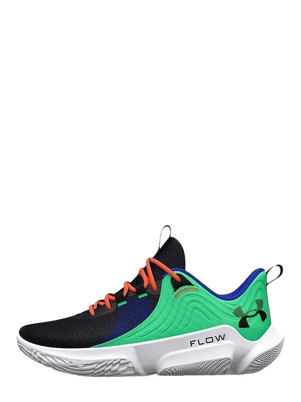 Under Armour Flow Futr X 2 Basketball Sneakers - Black/green