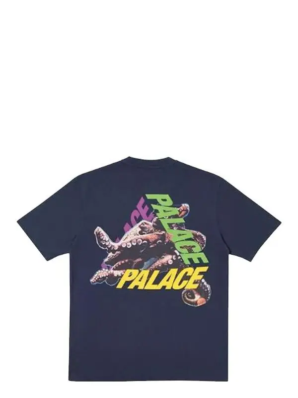 PALACE Octopus T-shirt 'navy - Blue
