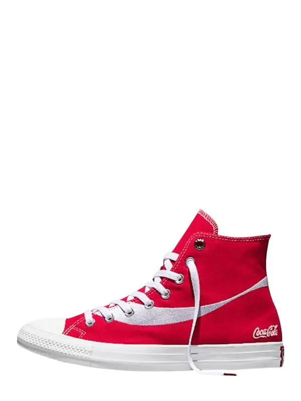 CONVERSE X Coca-cola Chuck Taylor All Star High Top Sneakers - Red/white