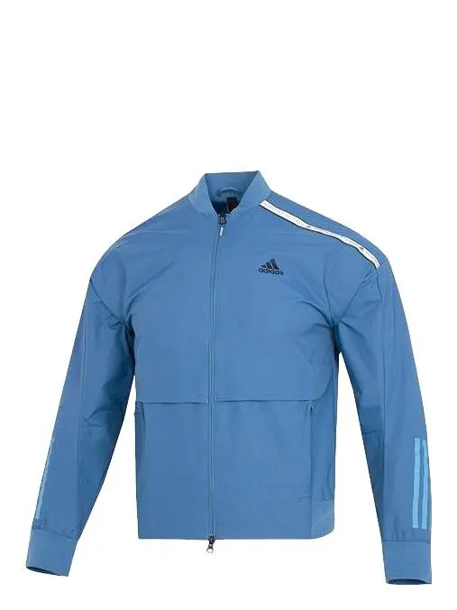 Adidas Bomber Jacket With Sporty Stripes - Default Colorway