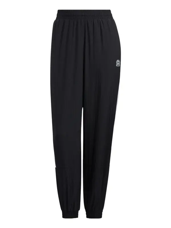 Adidas Neo Tape Cuffed Track Pants - Black/white