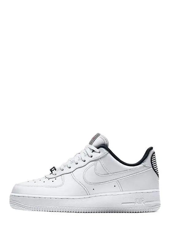 Nike Force 1 '07 Se Lx "broken Hearted" Sneakers - White/black