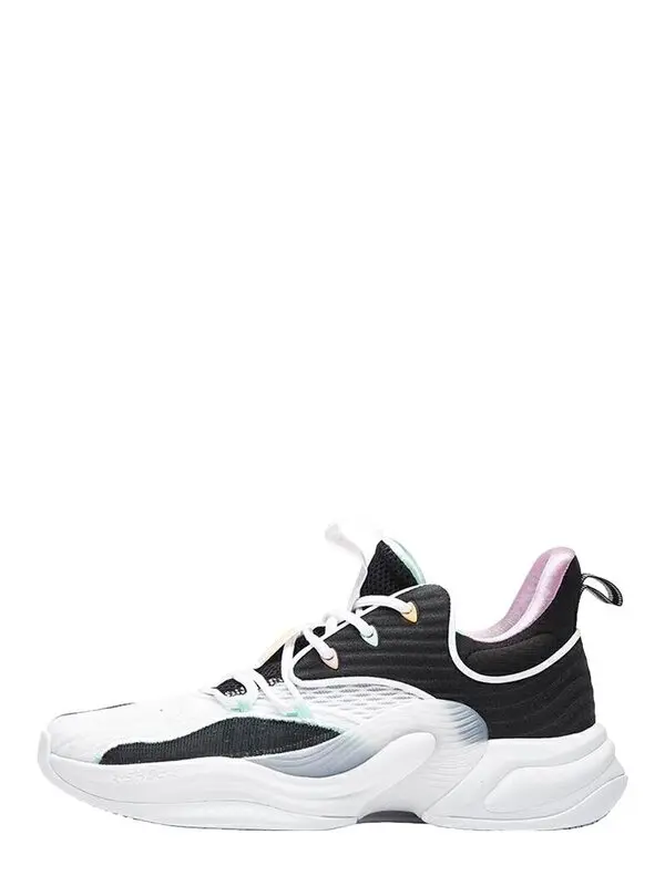 ANTA Hear Wave 2 Athletic Sneakers - Black/white/pink