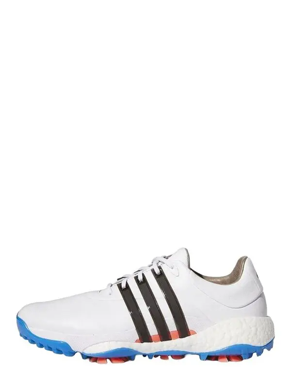Adidas Tour 360 22 Golf Shoes - White/blue