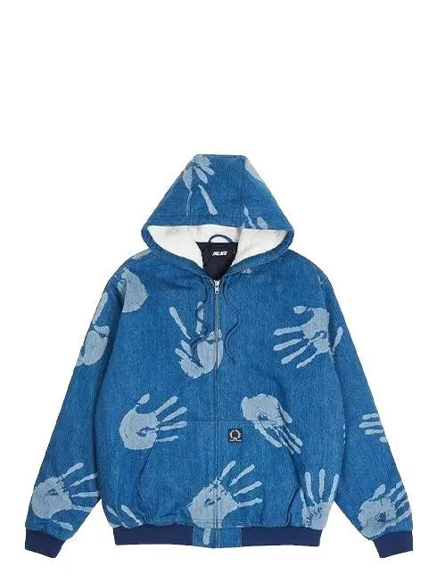 PALACE Active Bredda Hooded Jacket - Blue