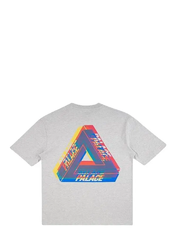 PALACE Tri-ferg Colour Blur T-shirt - Grey